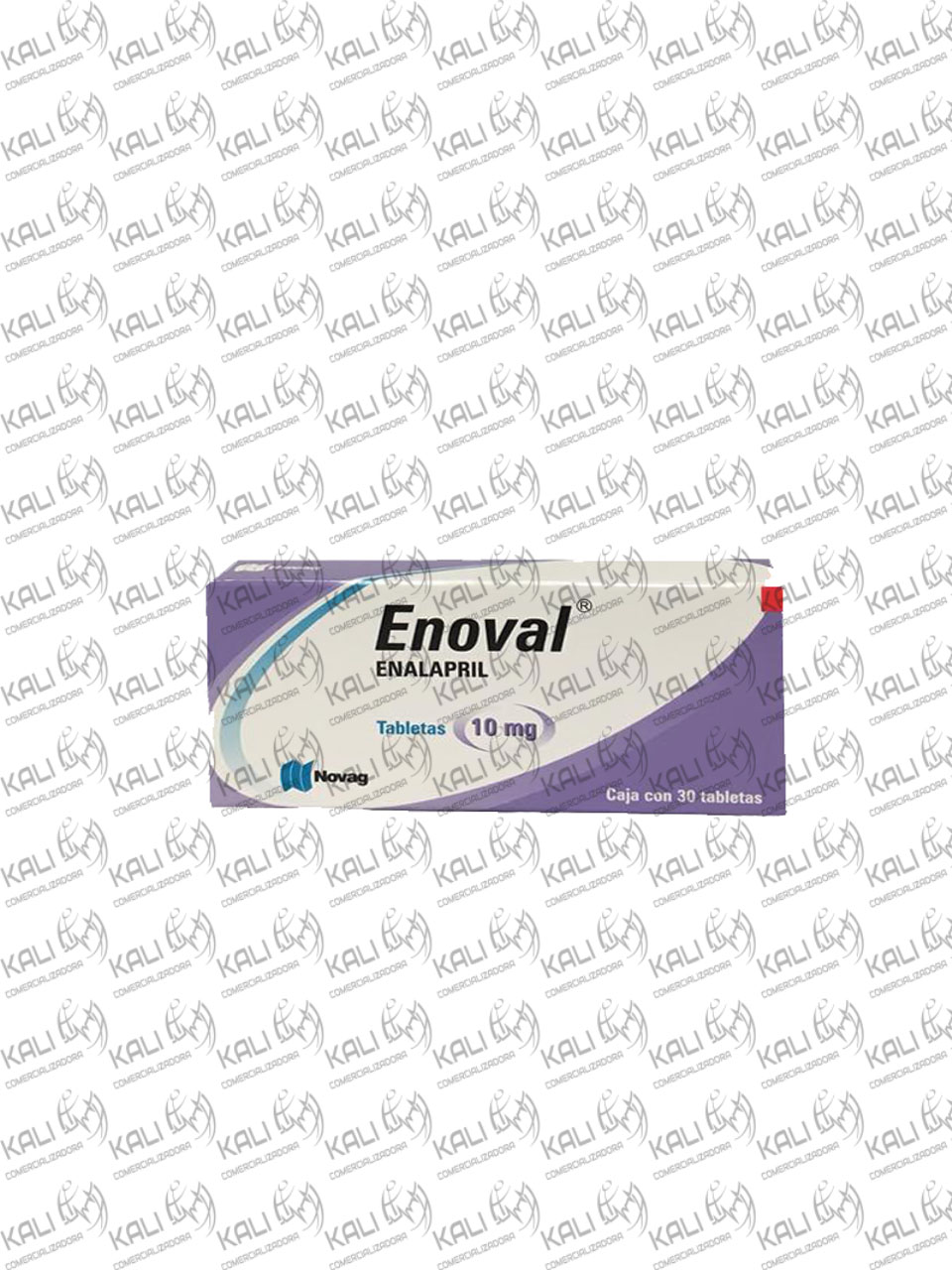 ENOVAL 30 TAB 10 MG (ENALAPRIL 10.00 MG) - Kali Comercializadora