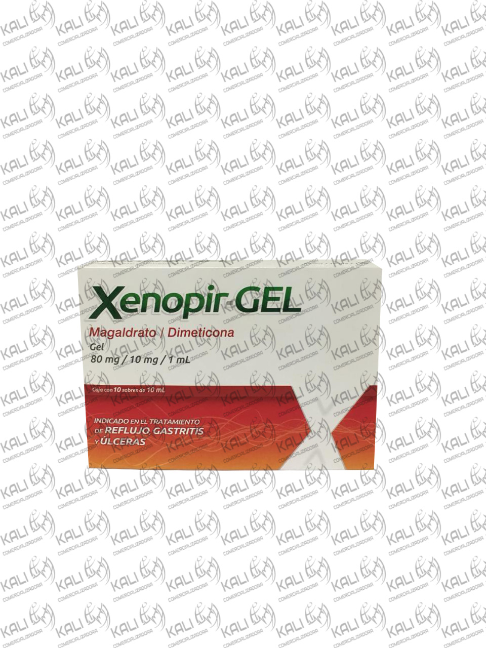 XENOPIR GEL 10 SOB 80/10MG/1ML (MAGALDRATO 80.00 MG DIMETICONA 10.00 MG ...