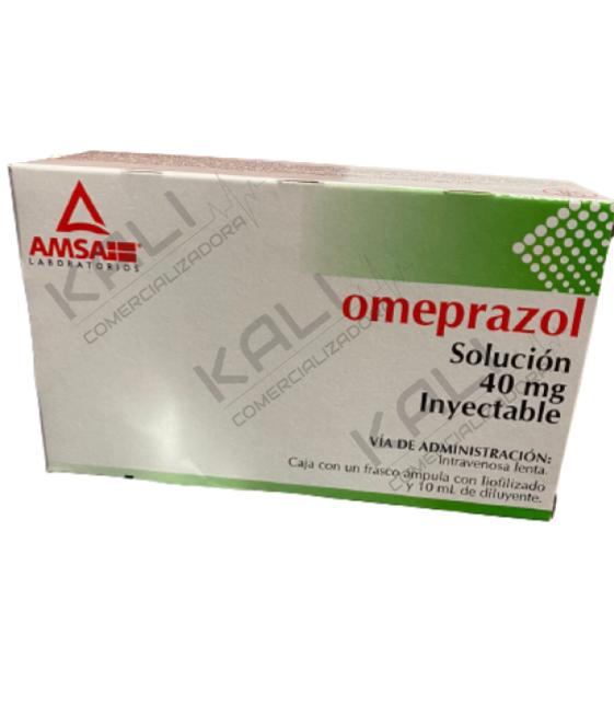 OMEPRAZOL 1 FA 40MG/10 ML (AMSA) - Kali Comercializadora