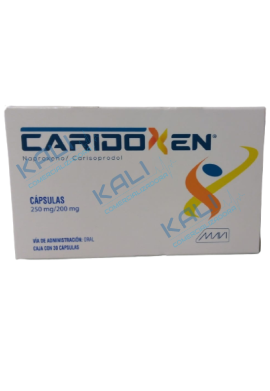 NAPROXENO/CARISOPRODOL 250MG/200MG C/30 CAP (CARIDOXEN) - Kali ...