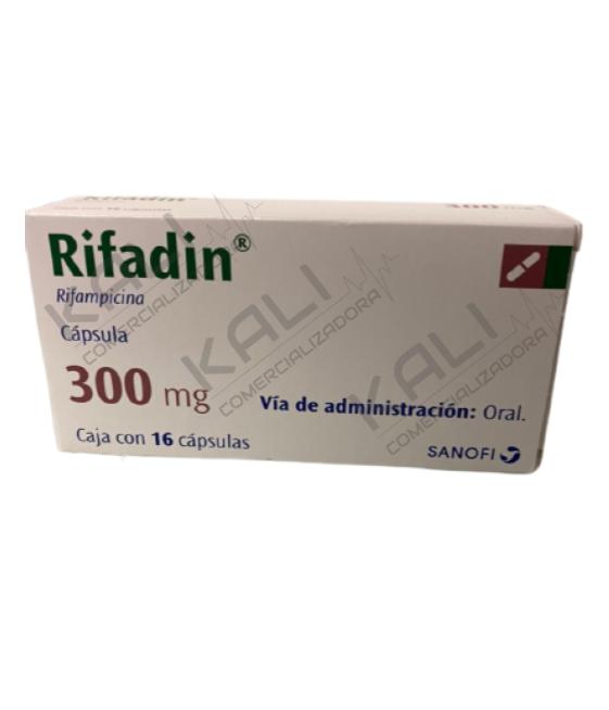 RIFADIN 300MG C/16CAPS (RIFAMPICINA) - Kali Comercializadora