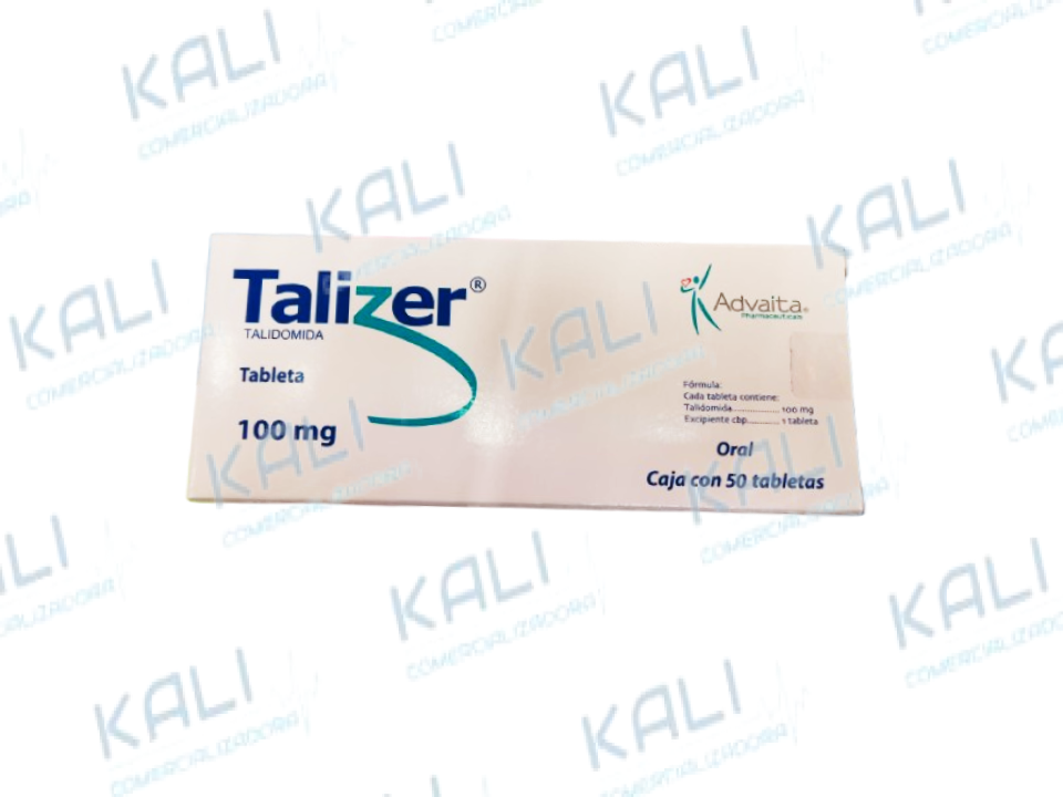 TALIZER 100MG C/50 TAB (TALIDOMIDA) - Kali Comercializadora