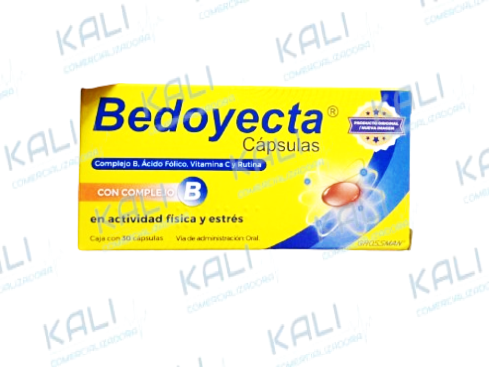 BEDOYECTA 30 CAPS 100/36/10/5/5/0.5 MG - Kali Comercializadora