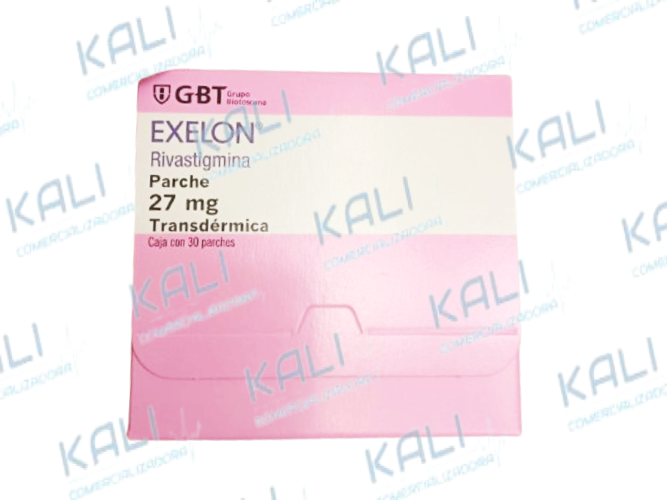 EXELON 18MG C/30 PARCHE TRANSDERMICO (RIVASTIGMINA) - Kali Comercializadora