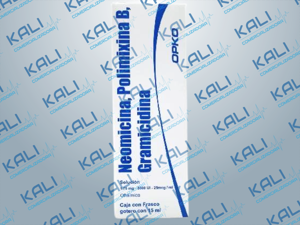 NEOMICINA/POLIMIXINA-B/GRAMICIDINA OPKO - Kali Comercializadora