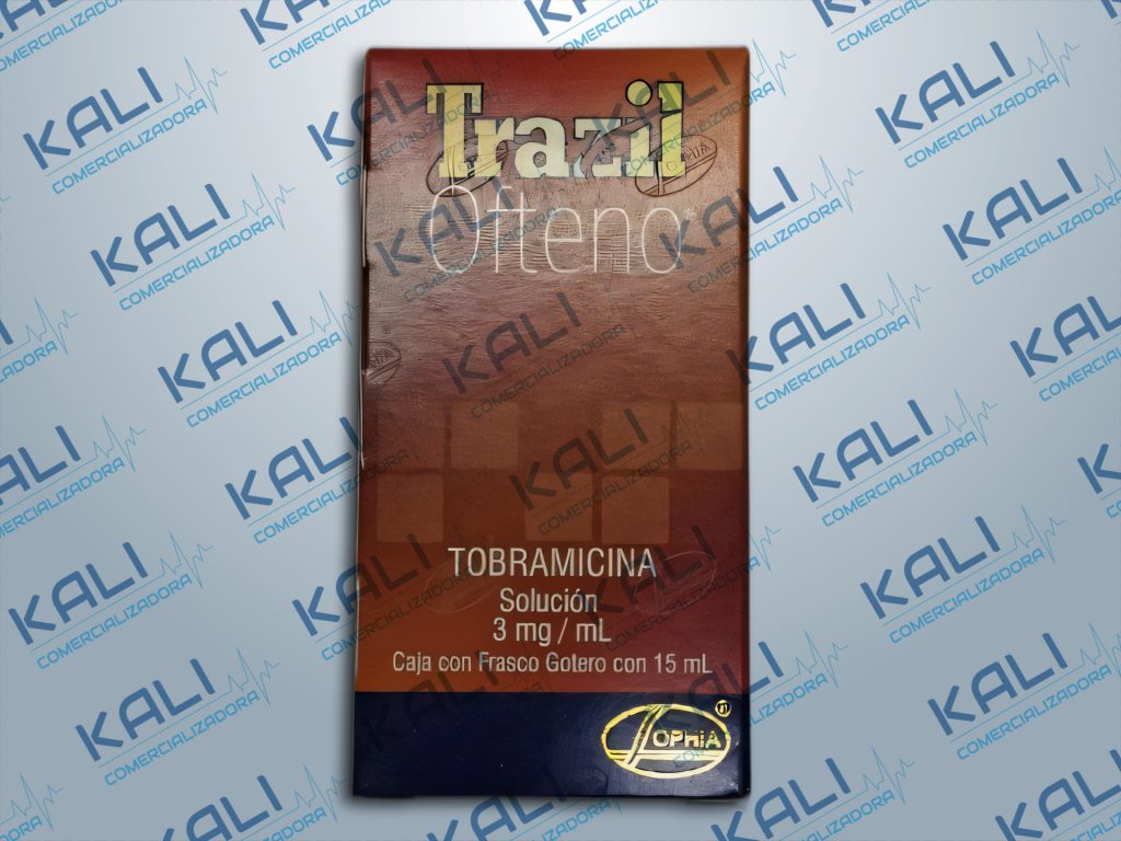 TRAZIL OFTENO 3MG/ML FCO GOTERO 15ML (TOBRAMICINA) - Kali Comercializadora