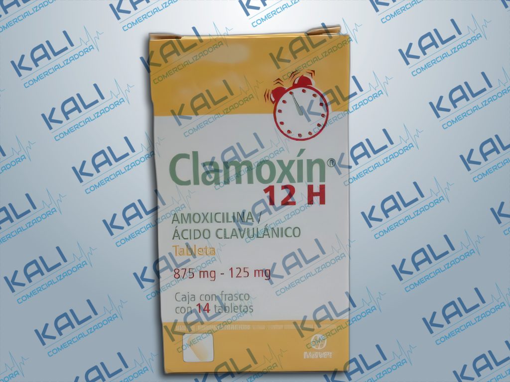 GI CLAMOXIN 12 H 14 TAB 875/125 MG (AMOXICILINA 875MG ACIDO CLAVULANICO ...