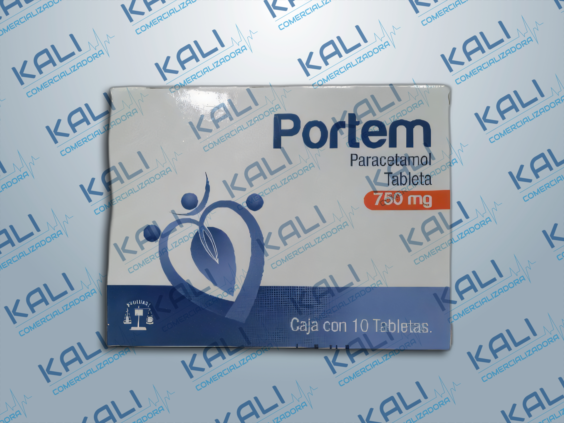 GI PARACETAMOL 750MG C/10 TABLETAS (PORTEM) - Kali Comercializadora