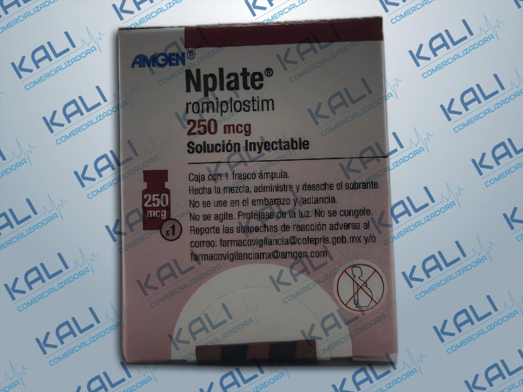 NPLATE 250MCG SOL INY C/1 (ROMIPLOSTIM) - Kali Comercializadora