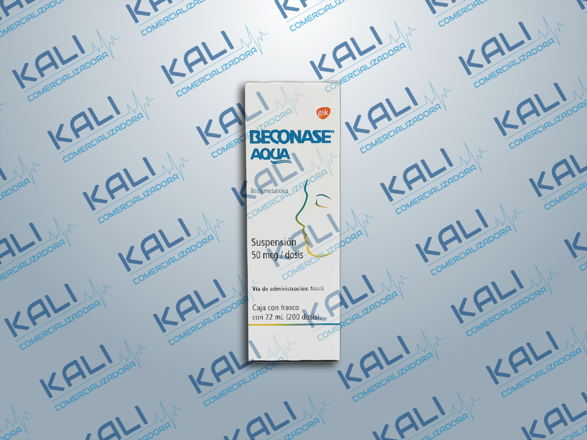 BECONASE AQUA 50MCG FCO C/22ML (BECLOMETASONA) - Kali Comercializadora